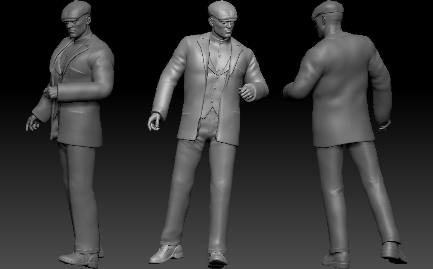 business man 1 3D model 3D printable | CGTrader