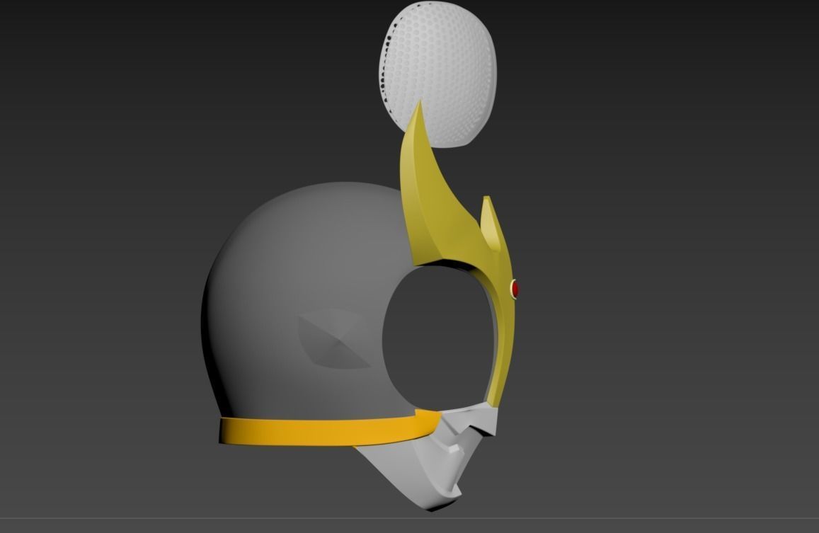 kamen rider kuuga helmet 3D model 3D printable | CGTrader