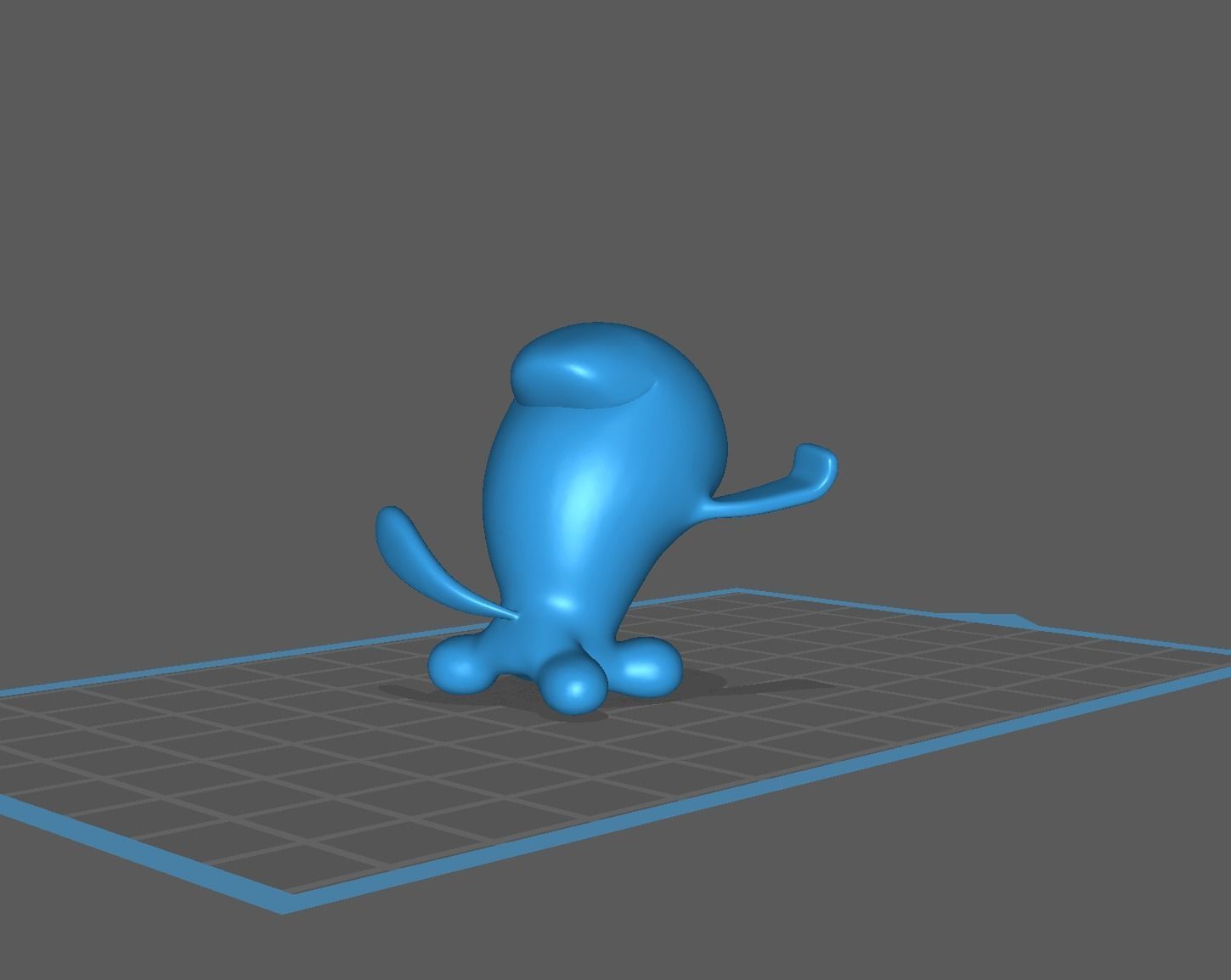 Wobbuffet pokemon 3D print model 3D model 3D printable | CGTrader