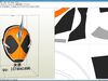 3D model Kamen Rider ghost Cosplay Pepakura Foam Template VR / AR / low ...