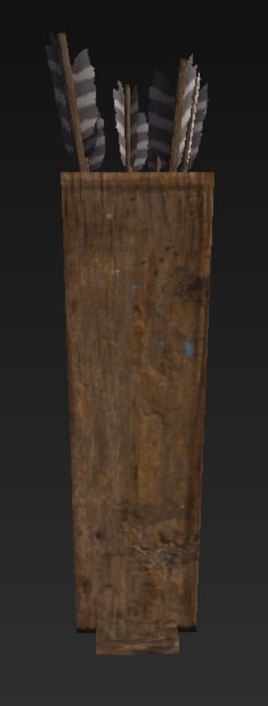 3D model Roman Arrow Stand VR / AR / low-poly | CGTrader