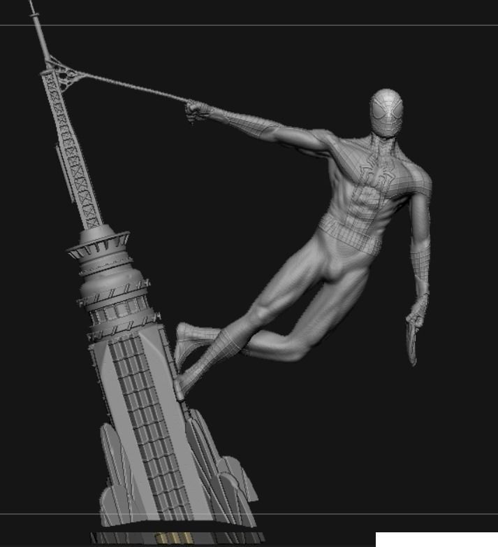 Spider man free 3D model 3D printable | CGTrader