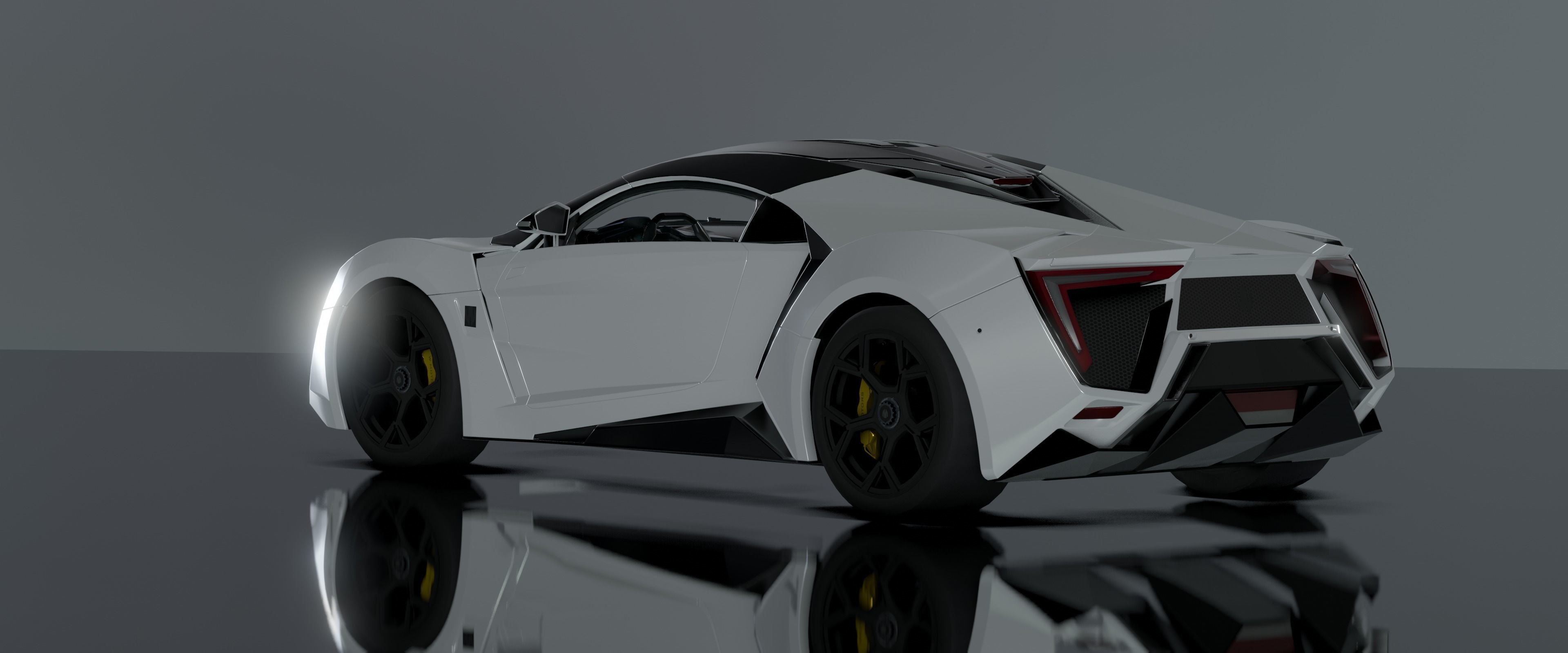 Lykan HyperSport - photorealistic 3D model | CGTrader