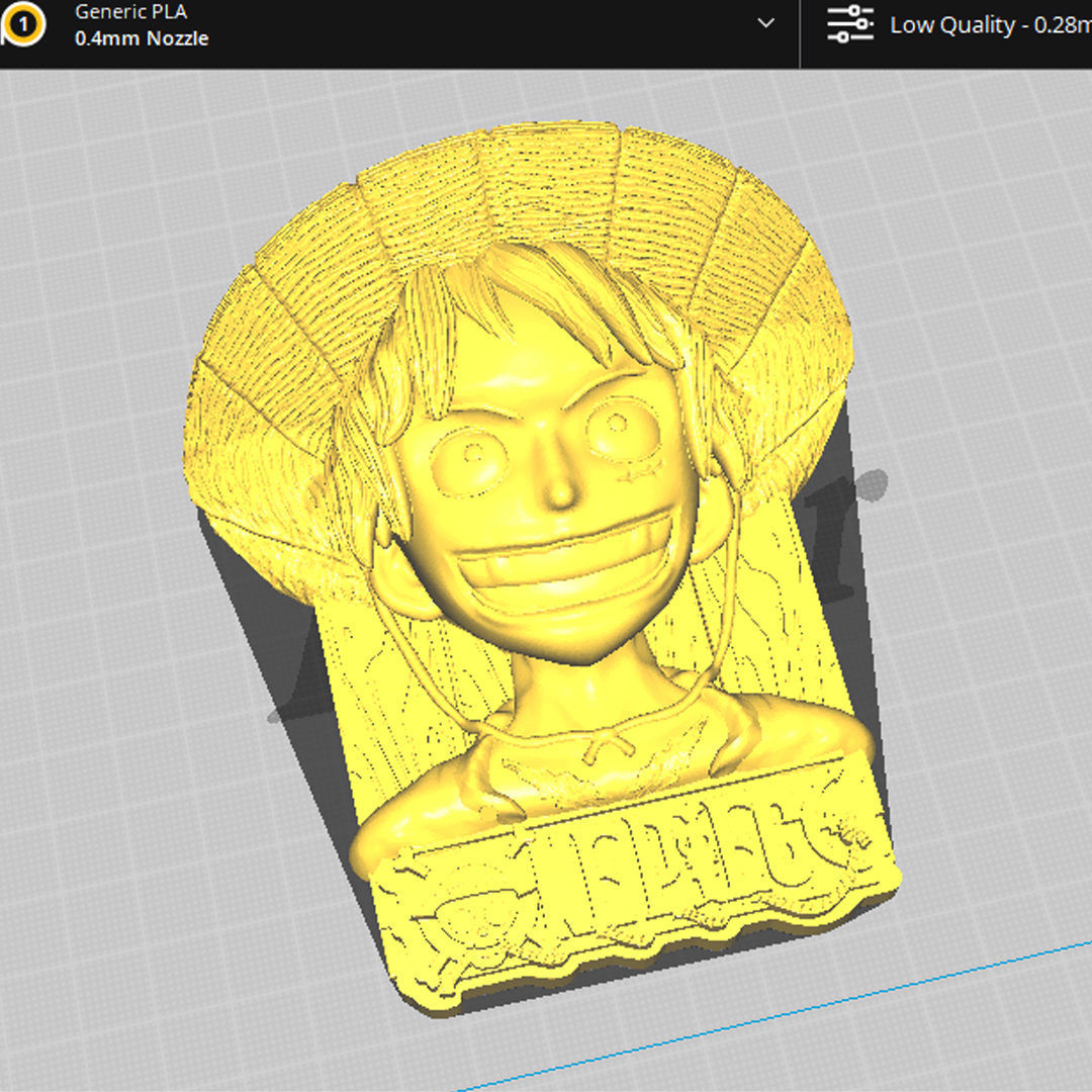 One Piece Monkey D Luffy 3D model | CGTrader