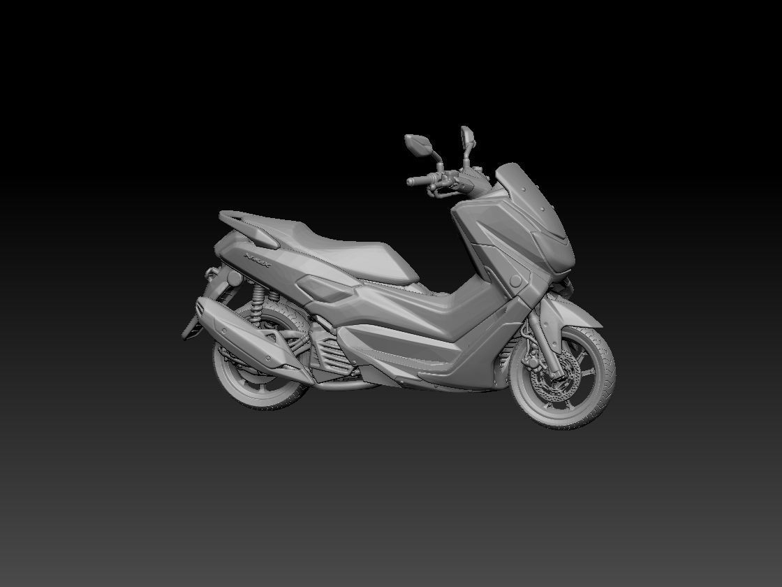 yamaha nmax old 3D model 3D printable | CGTrader
