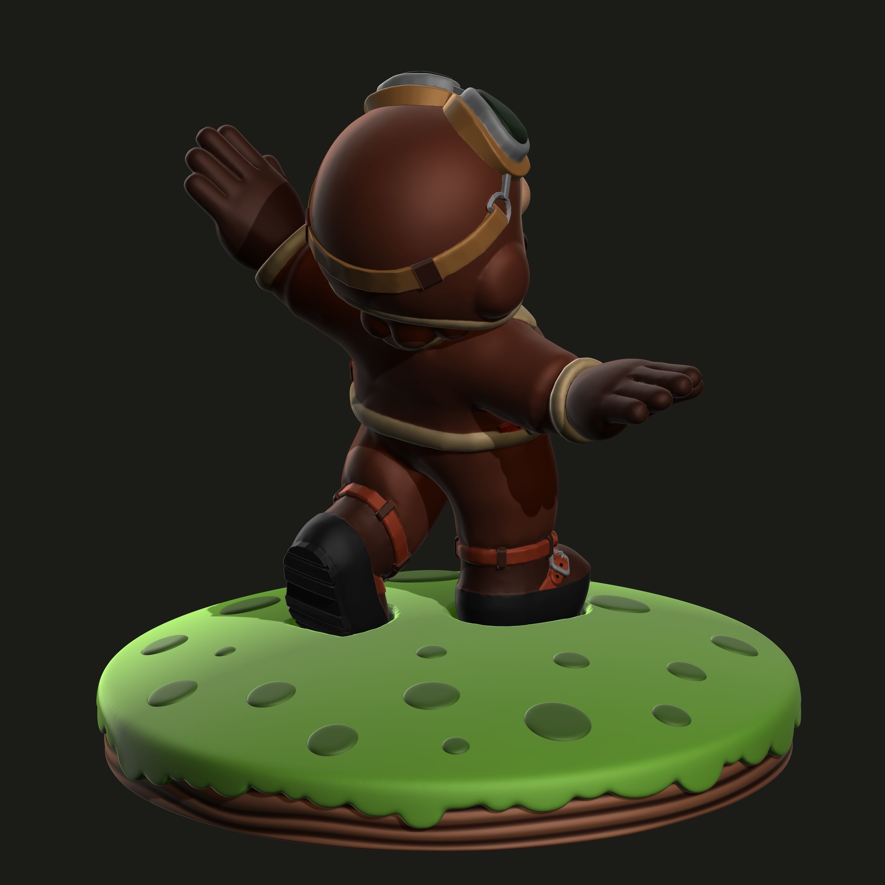 Mario Bros - Mario Aviator 3D model 3D printable | CGTrader