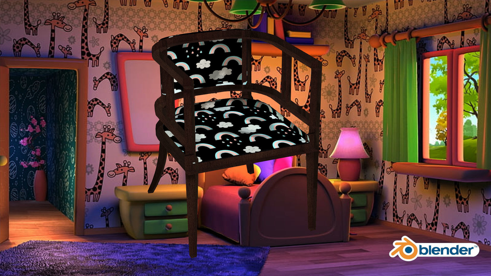 Stylized Chair Pack with Hd Texture 3D model | CGTrader