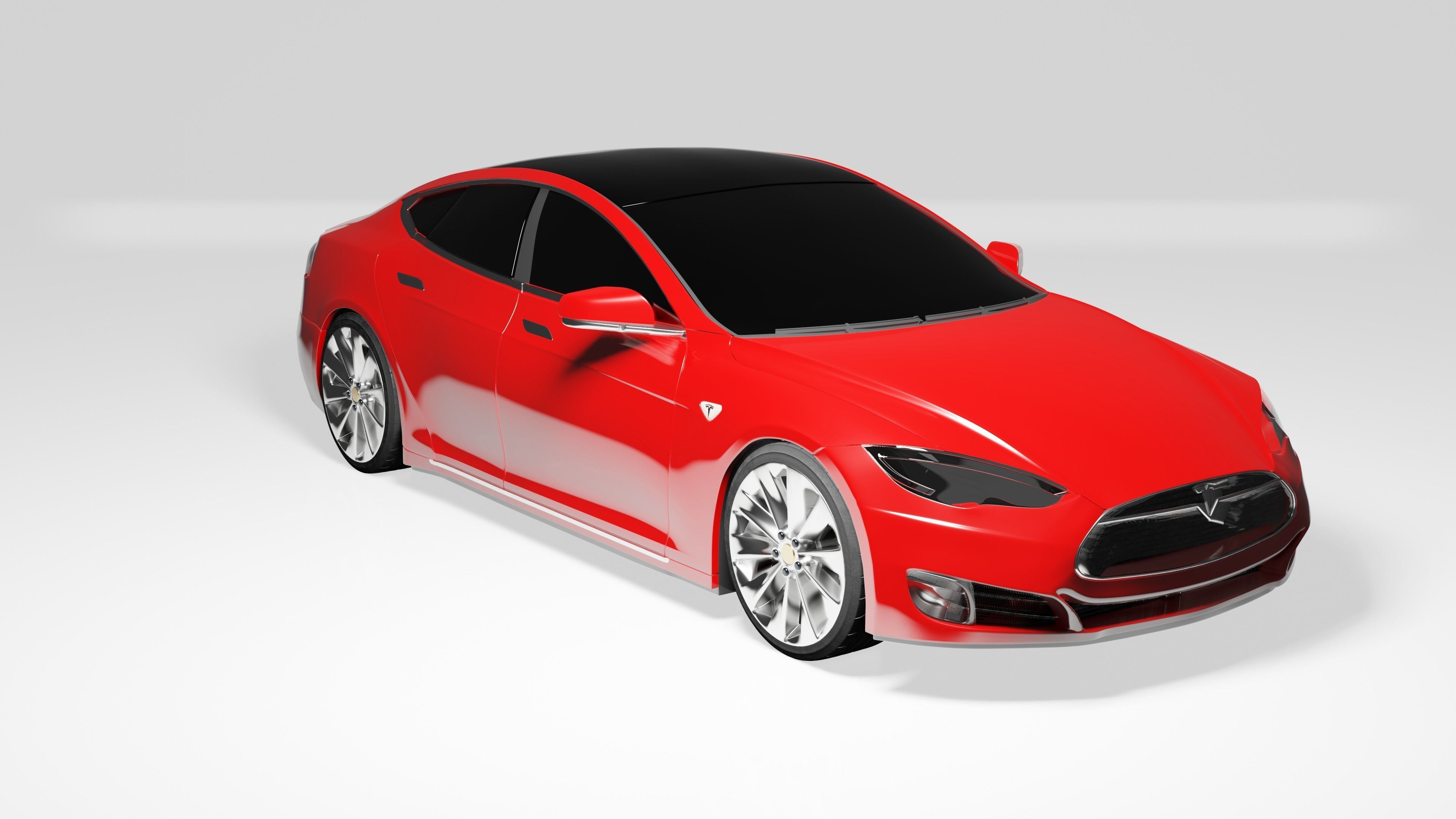 Tesla Model X - PBR Model 3D model | CGTrader