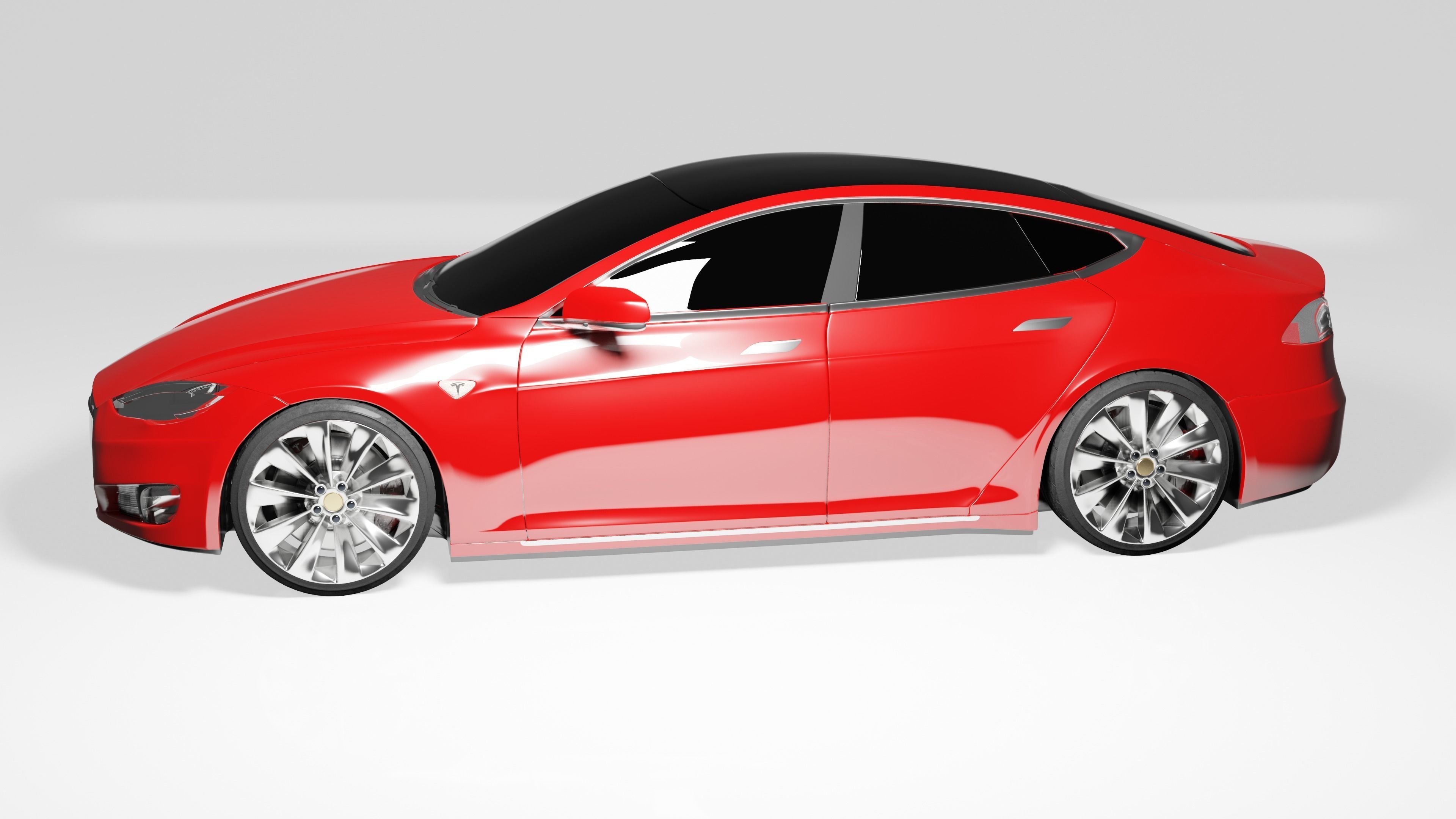 Tesla Model X - PBR Model 3D model | CGTrader