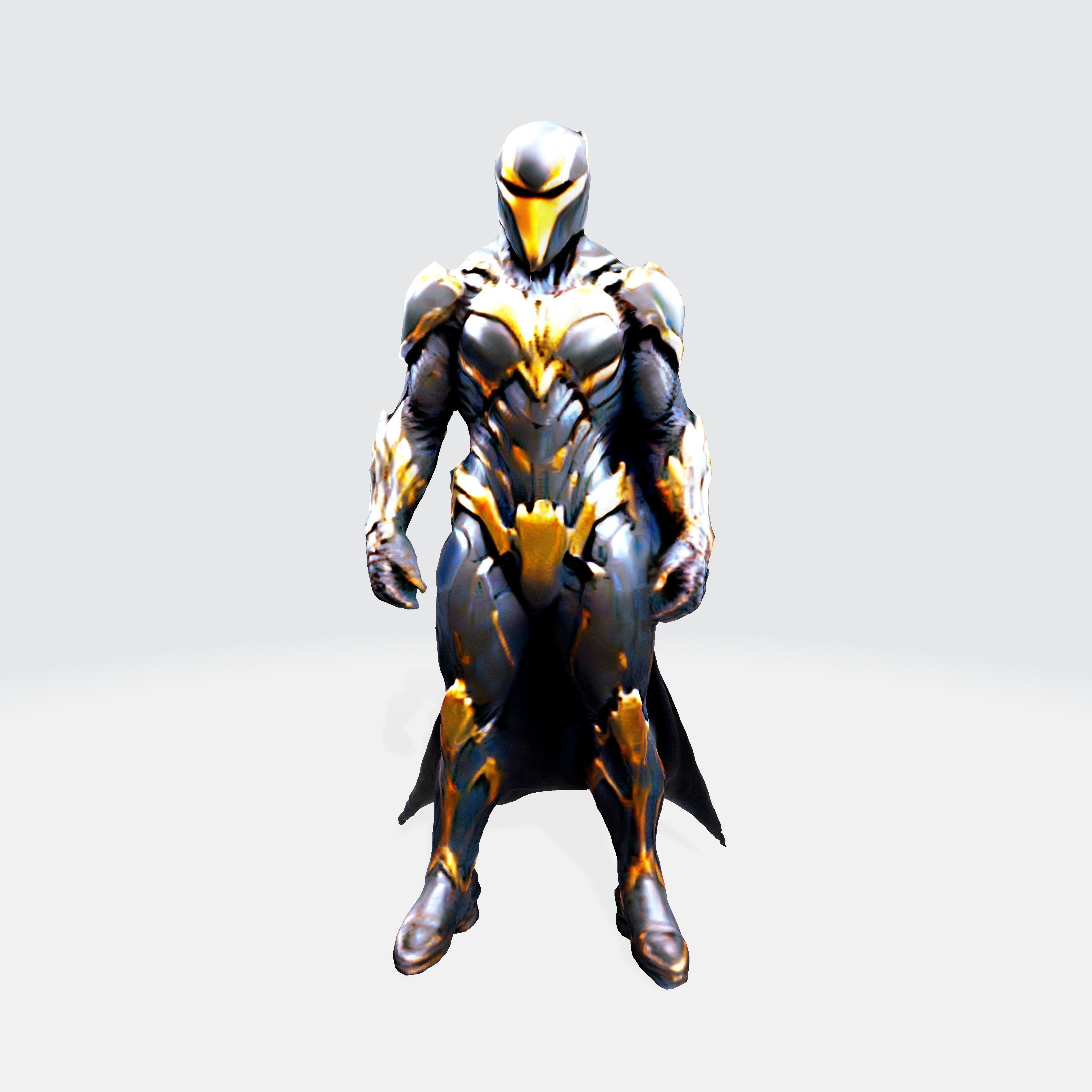 Cyber Sentinel - Futuristic Warrior 3D Model 3D model | CGTrader