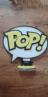 Funko Pop Logo Standing Sign for collectors Pop Shelf decor 3D model 3D ...