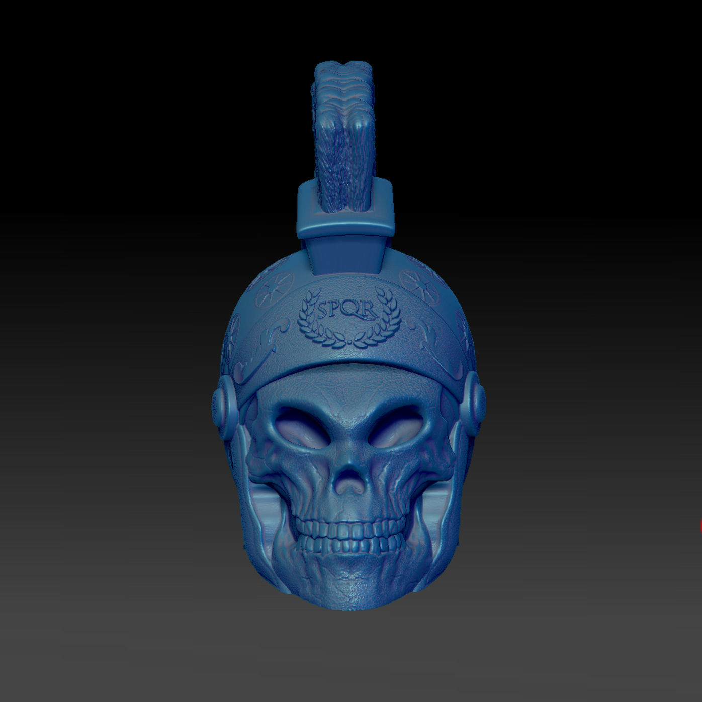 Centurion Skull Skull 3D STL Print Model- High-Polygon 3D model 3D ...