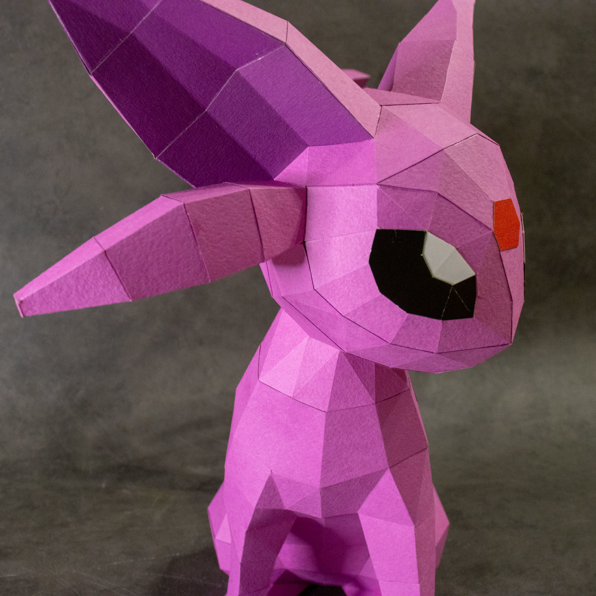 Pokemon Espeon 3D Papercraft PDF Cricut 3D model | CGTrader