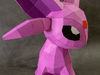 Pokemon Espeon 3D Papercraft PDF Cricut 3D model | CGTrader