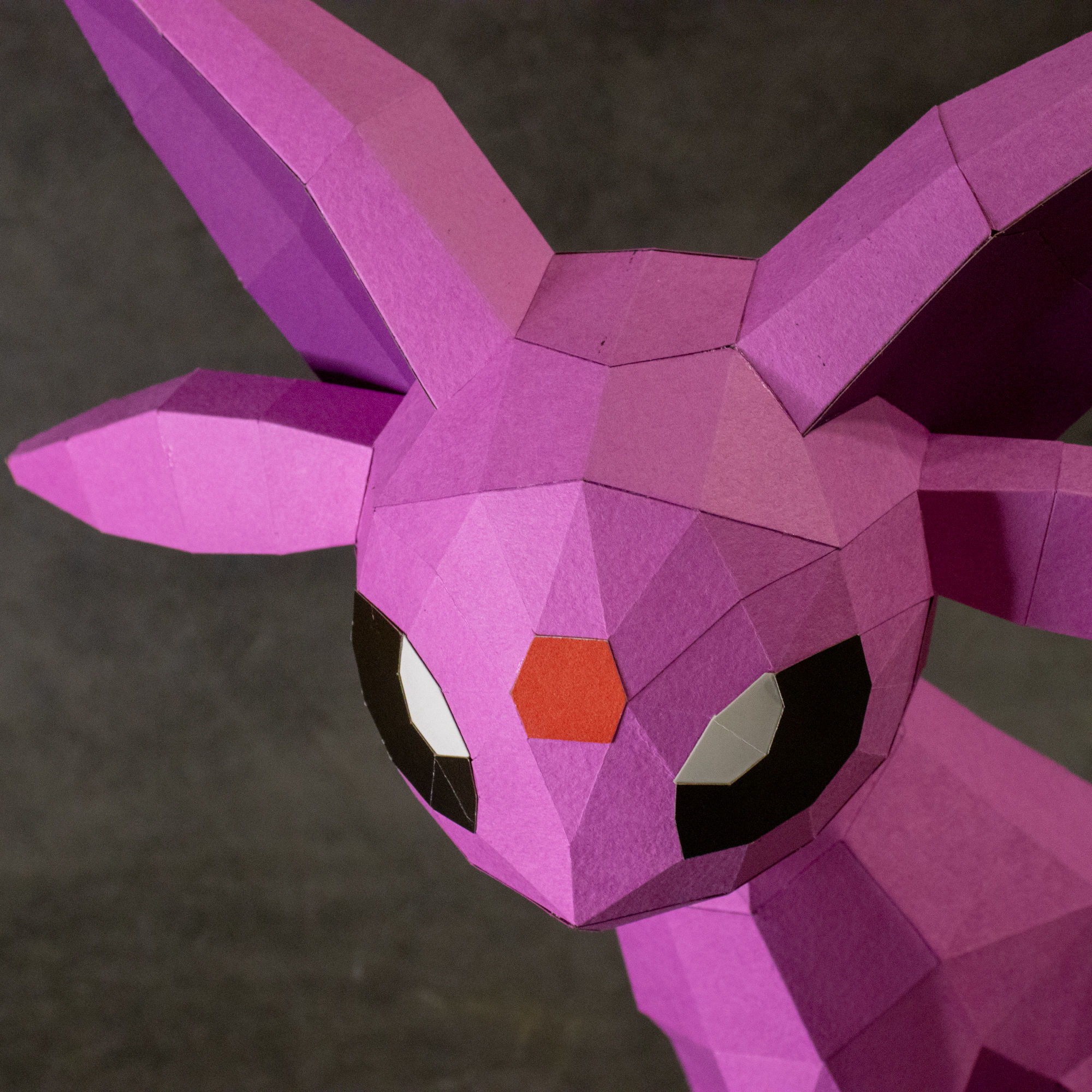 Pokemon Espeon 3D Papercraft PDF Cricut 3D model | CGTrader