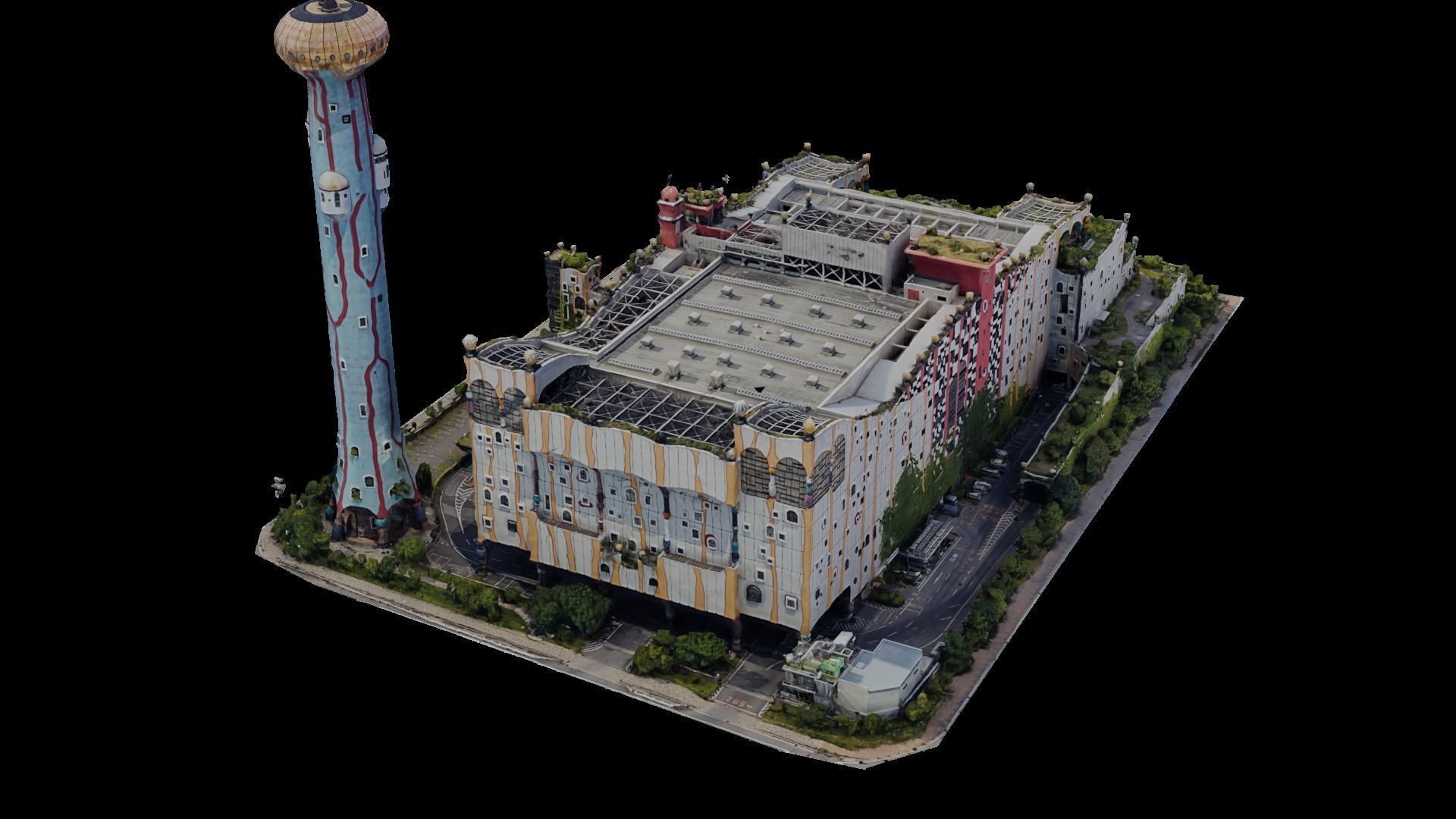 Prop Building free 3D model | CGTrader