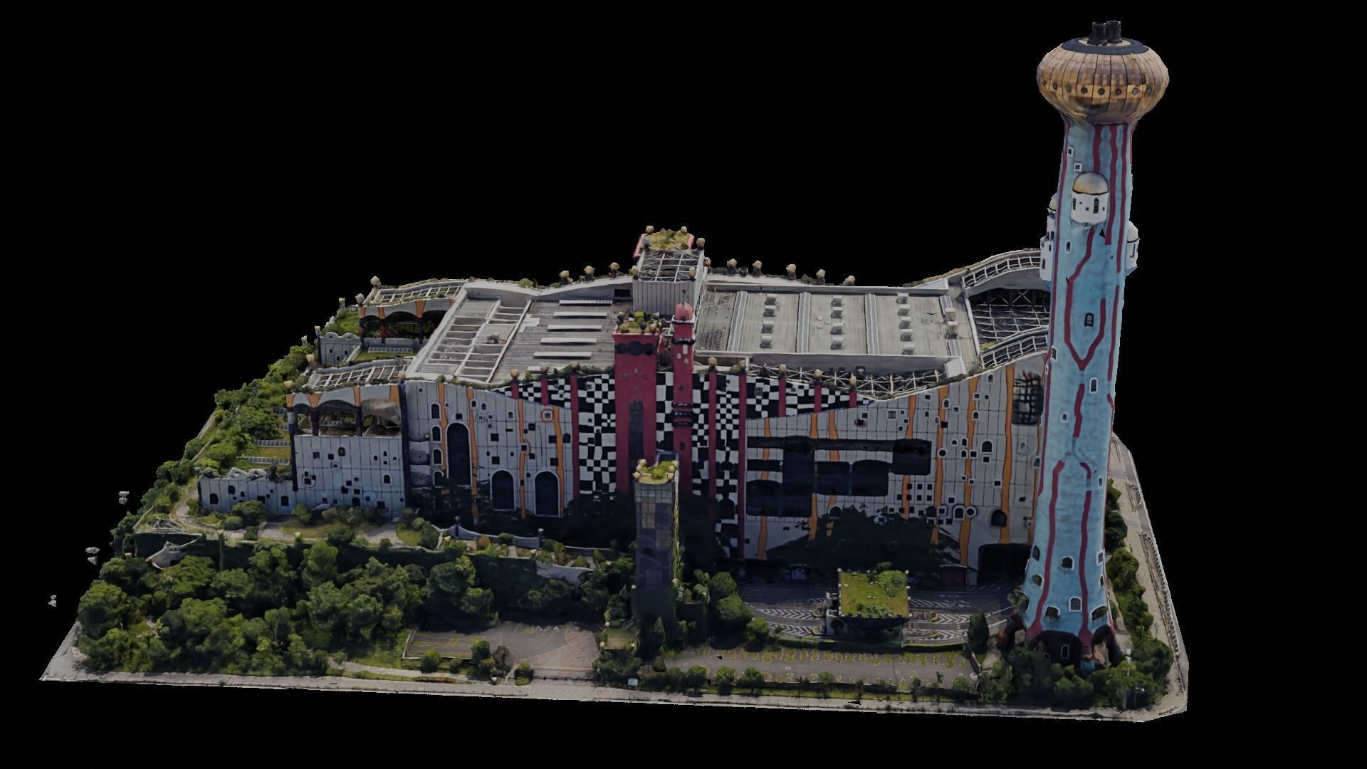 Prop Building free 3D model | CGTrader