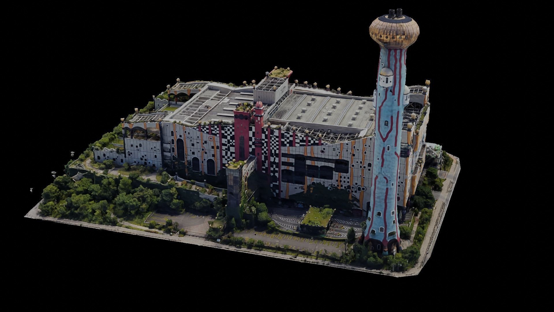 Prop Building free 3D model | CGTrader