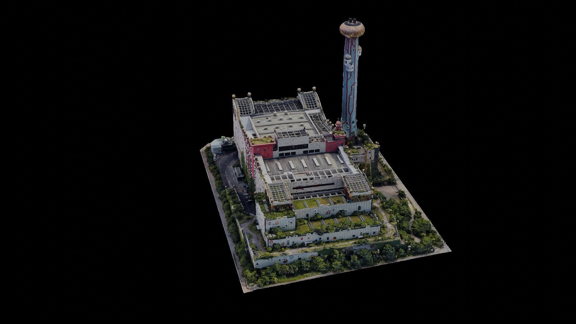 Prop Building free 3D model | CGTrader