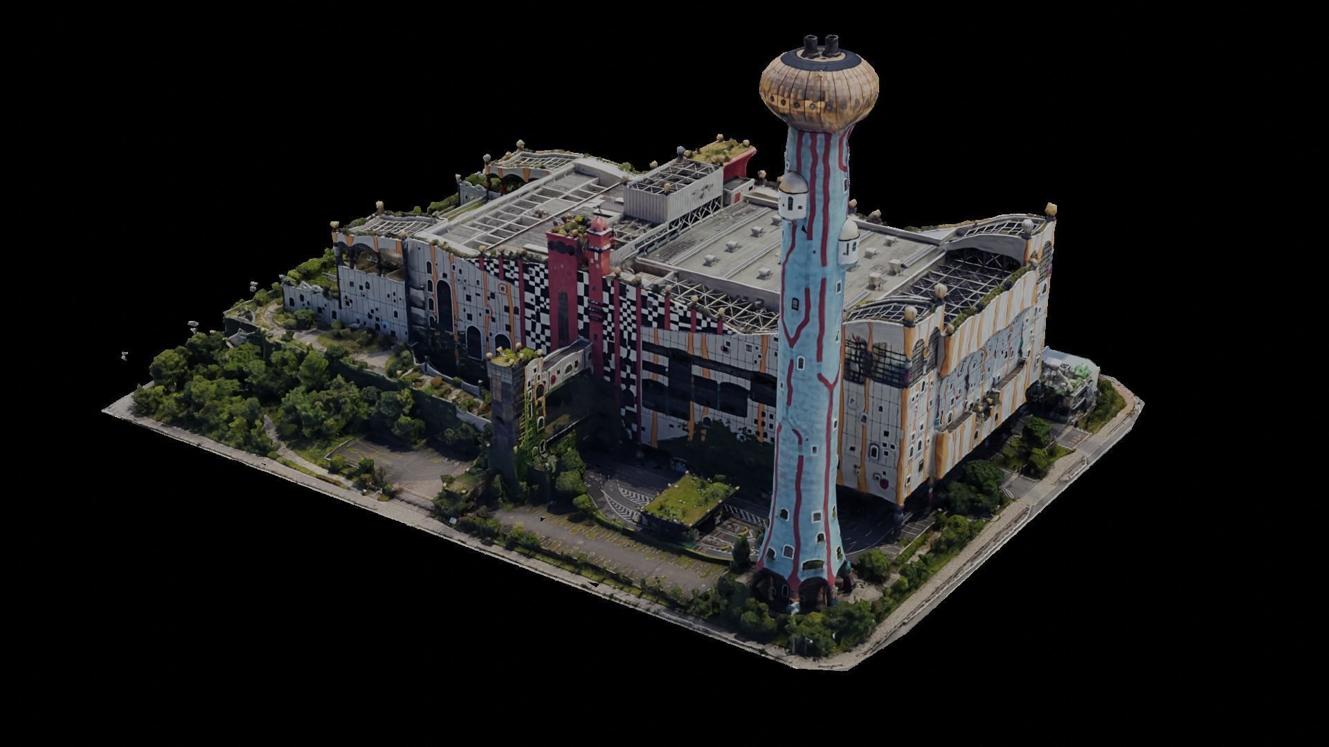 Prop Building free 3D model | CGTrader