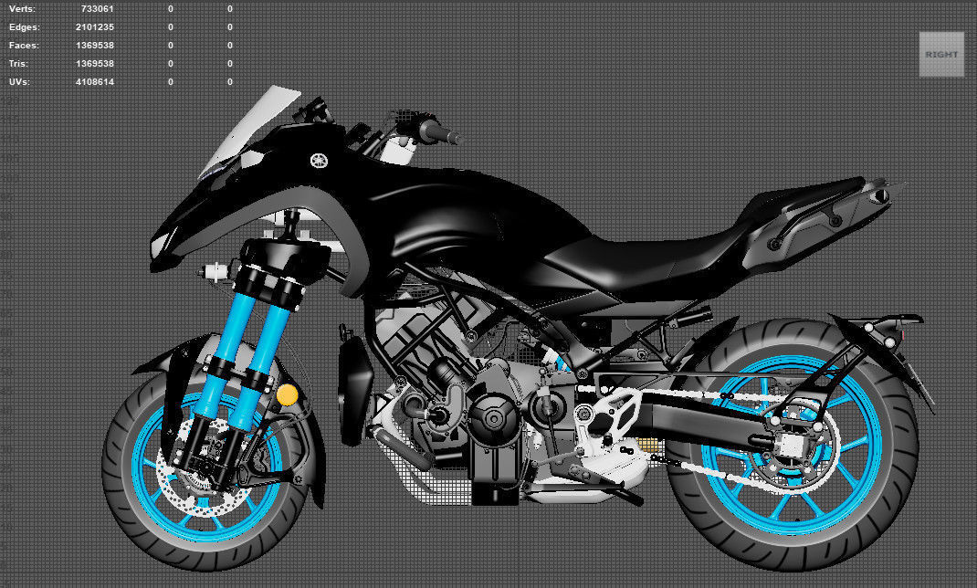 3D model Yamaha Niken VR / AR / low-poly | CGTrader