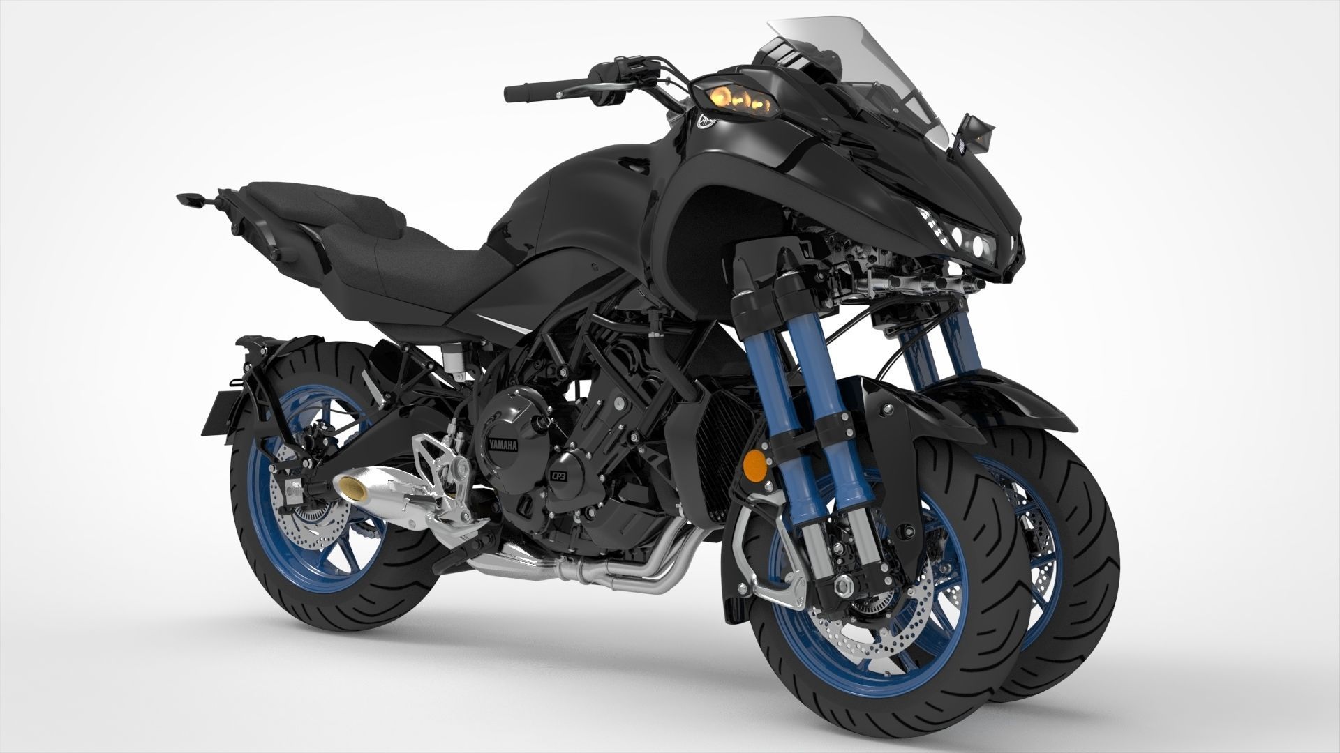 3D model Yamaha Niken VR / AR / low-poly | CGTrader