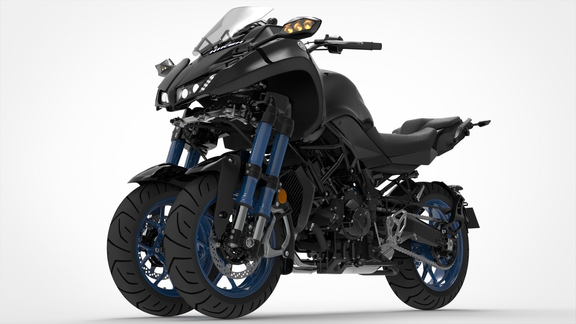 3D model Yamaha Niken VR / AR / low-poly | CGTrader