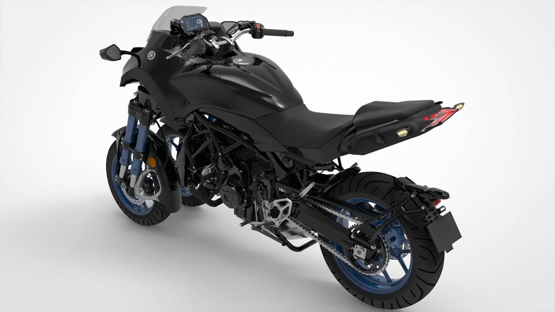 3D model Yamaha Niken VR / AR / low-poly | CGTrader