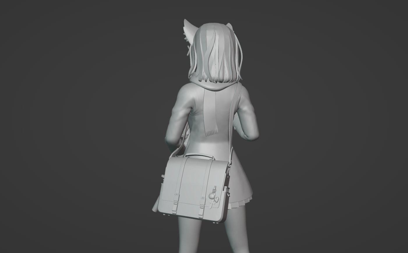 Sunaookami Shiroko - Blue Archive 3D model 3D printable | CGTrader