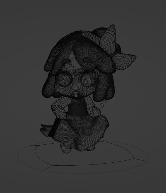 Isabelle Animal Crossing 3D Model 3D model rigged | CGTrader