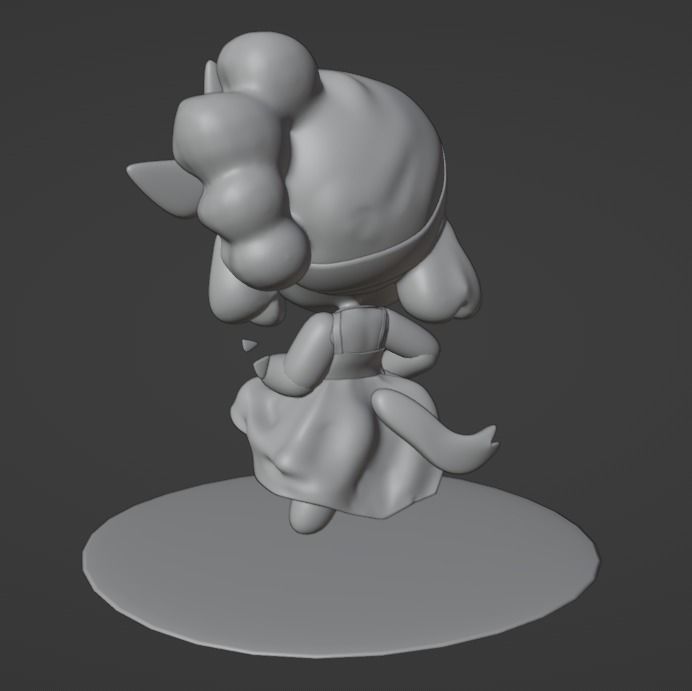 Isabelle Animal Crossing 3D Model 3D model rigged | CGTrader