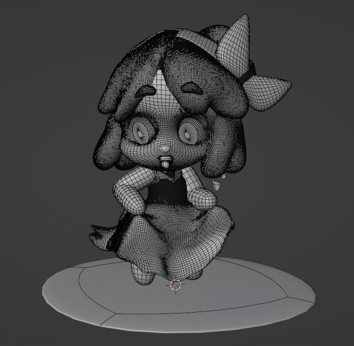 Isabelle Animal Crossing 3D Model 3D model rigged | CGTrader