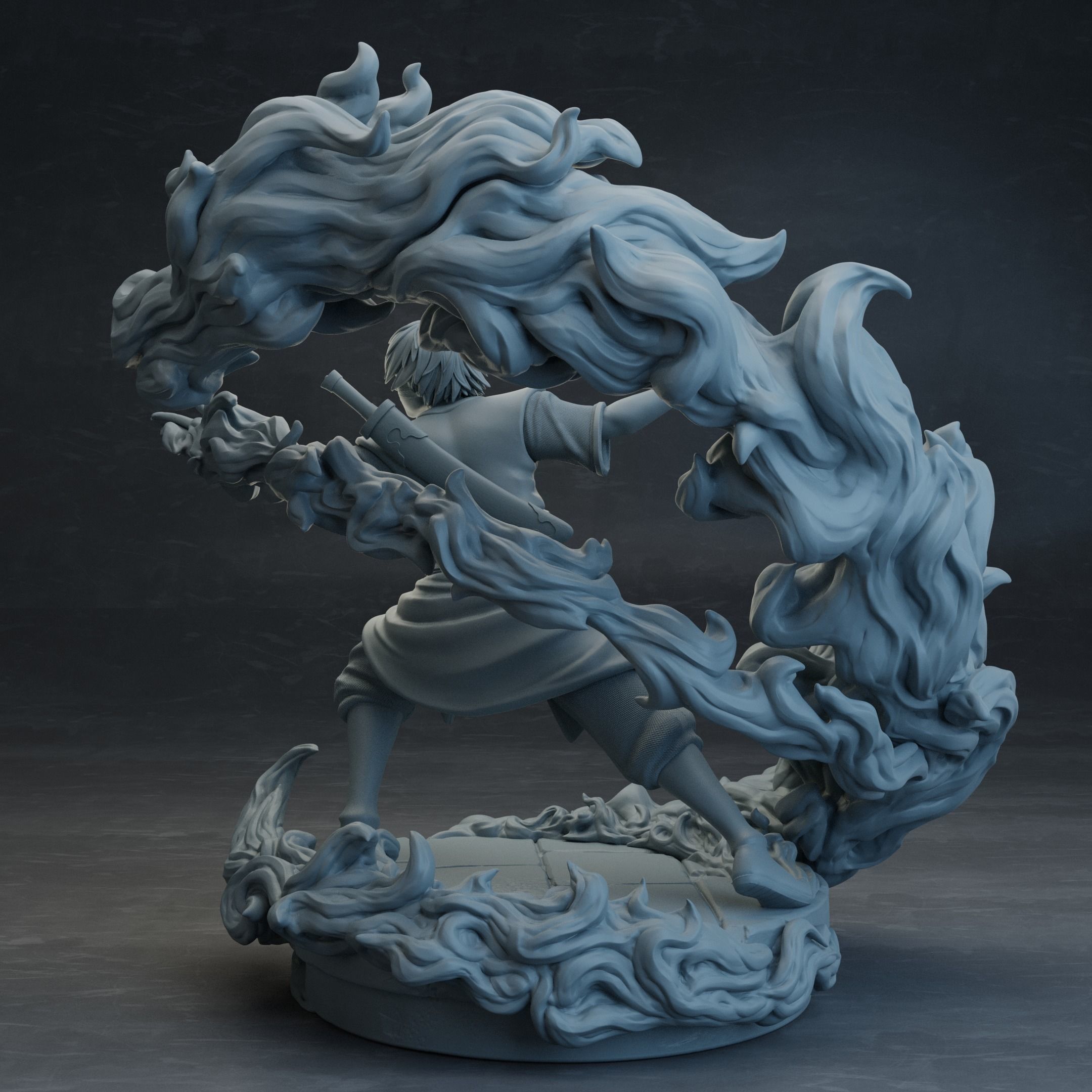 Zuko Statue 178mm - Avatar The Last Airbender 3D model 3D printable ...