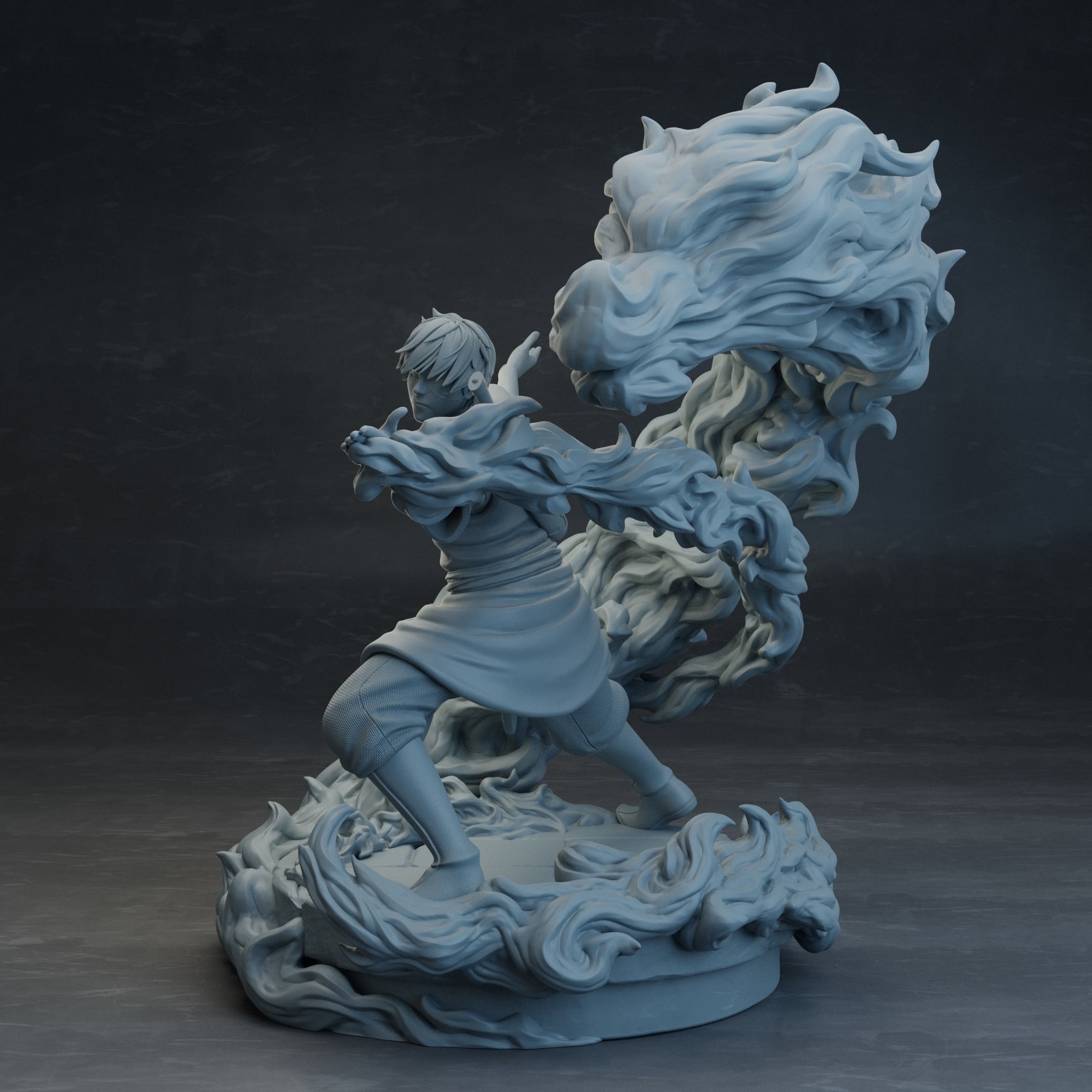Zuko Statue 178mm - Avatar The Last Airbender 3D model 3D printable ...