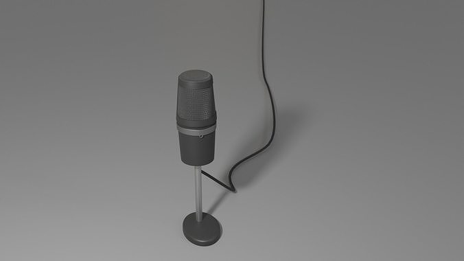 Microphone 3D Model 3D model | CGTrader