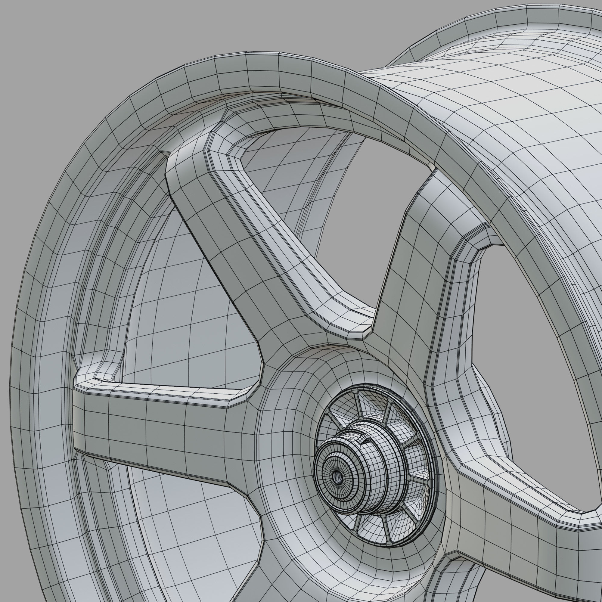 RAYS Volk Racing Forged Mag TE37 Centerlock Wheel 3D Model 3D model ...