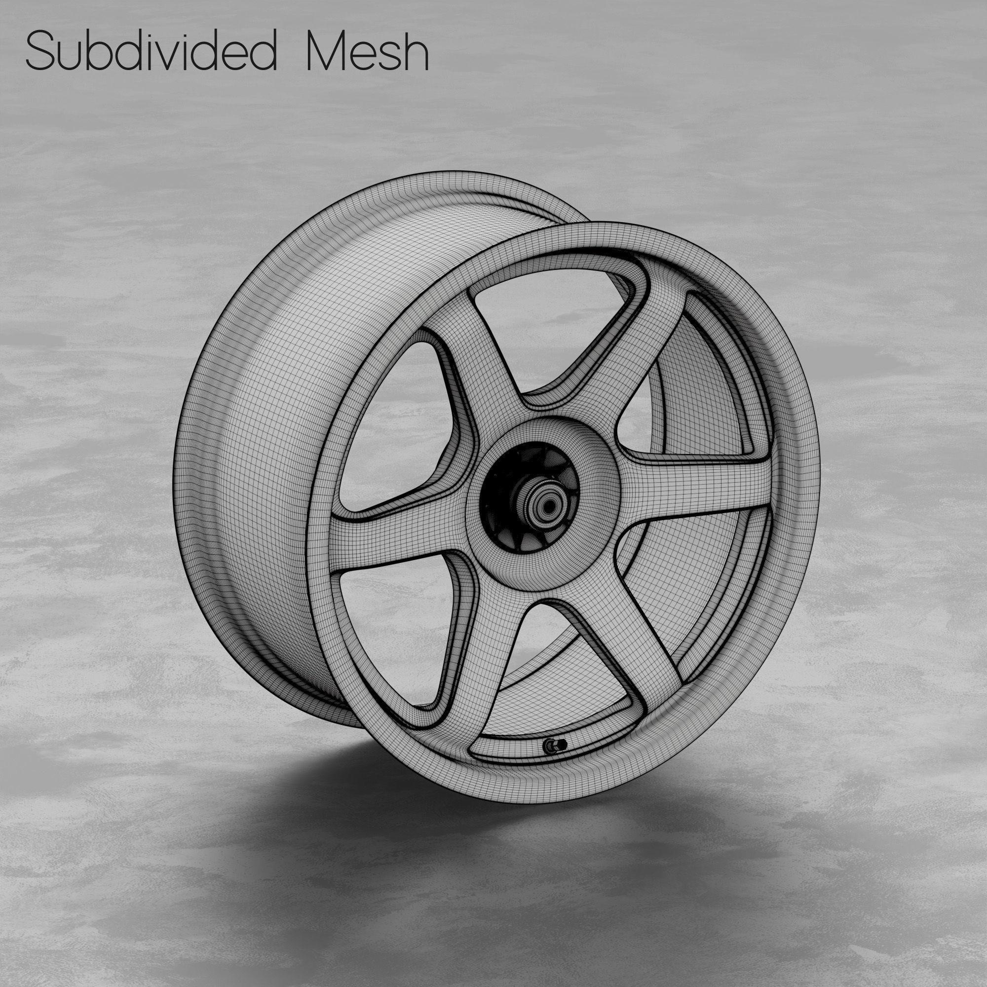 RAYS Volk Racing Forged Mag TE37 Centerlock Wheel 3D Model 3D model ...