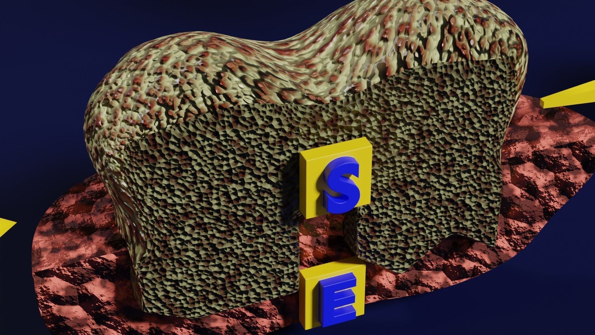3D enzyme substrate reaction product 3D model 3D printable | CGTrader