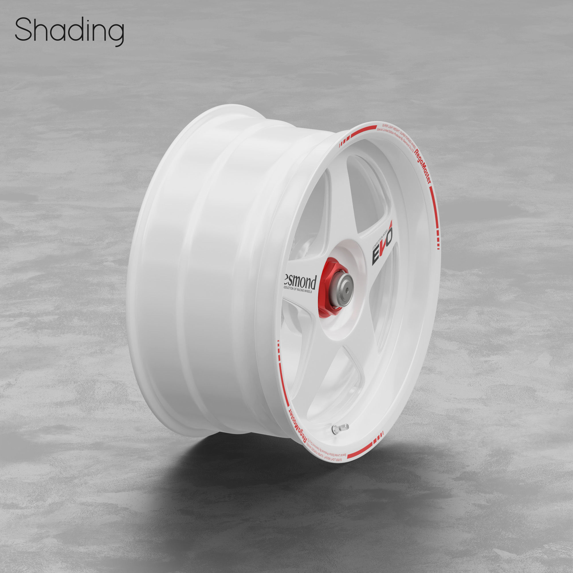 Desmond RegaMaster EVO Centerlock Wheel 3D Model 3D model | CGTrader