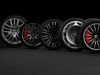43 High Quality Rims with wheels and calipers 3D model rigged | CGTrader