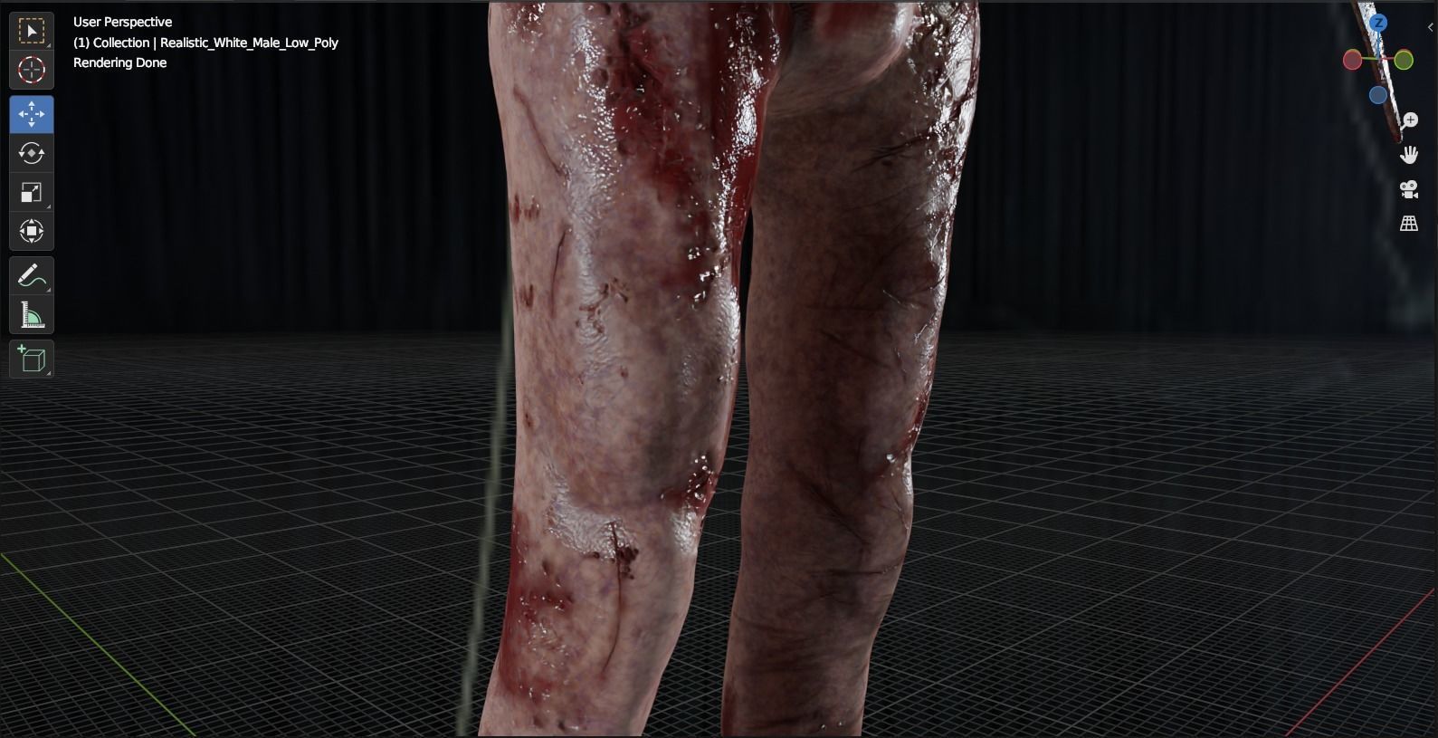 3D model Dead Space Necromorph Walker VR / AR / low-poly | CGTrader