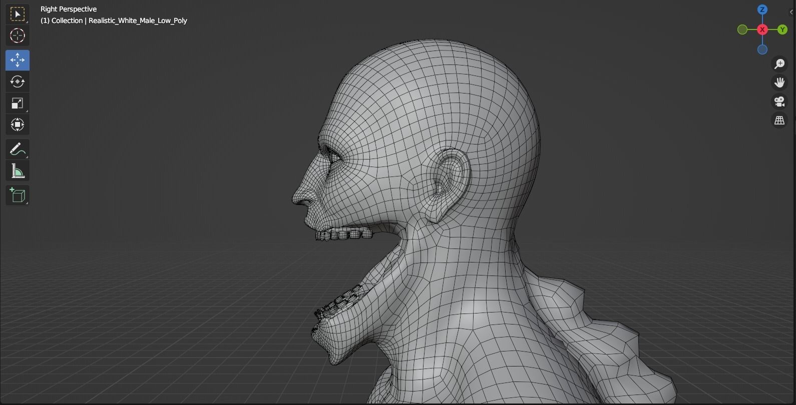 3D model Dead Space Necromorph Walker VR / AR / low-poly | CGTrader
