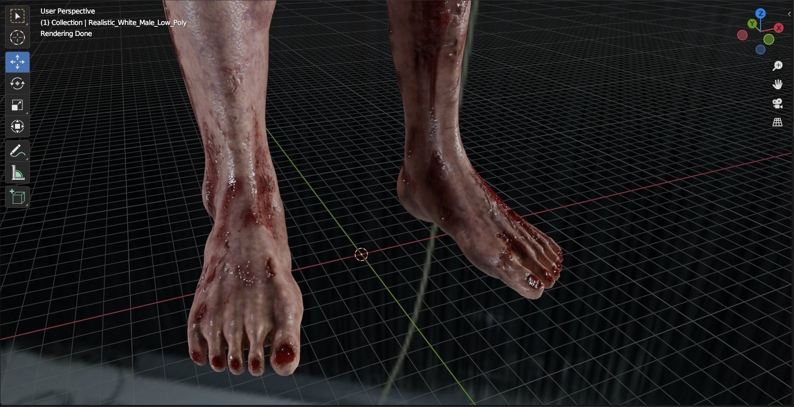 3D model Dead Space Necromorph Walker VR / AR / low-poly | CGTrader