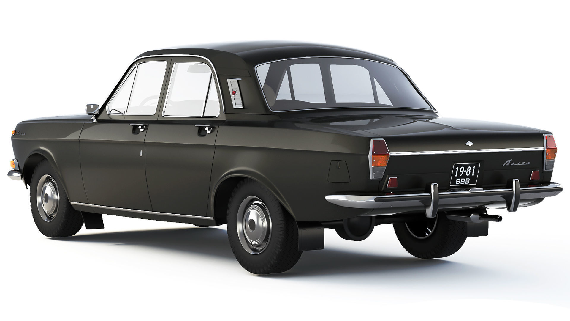 GAZ-24 Volga 1968 3D model | CGTrader
