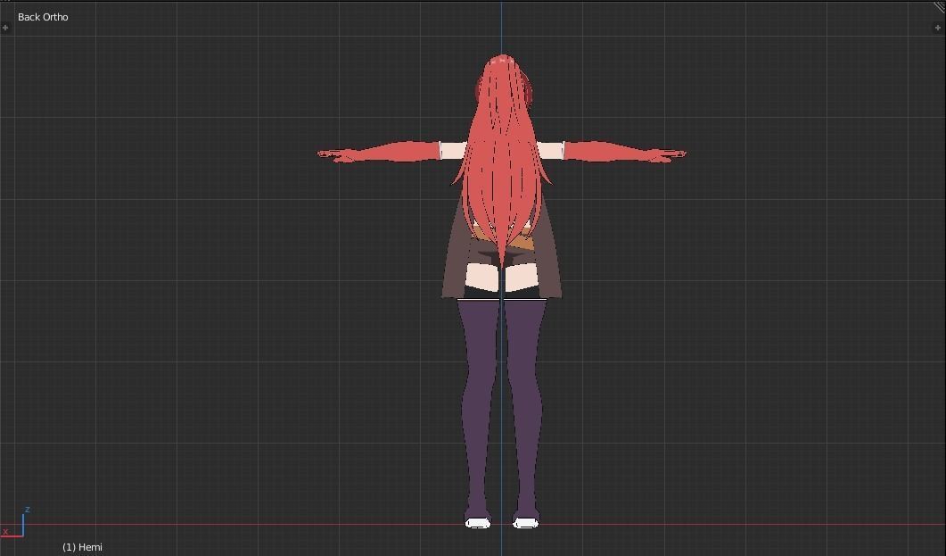 3D model Maya Ikusaba - Isekai One Turn Kill Nee-san- 3D Model Blender ...