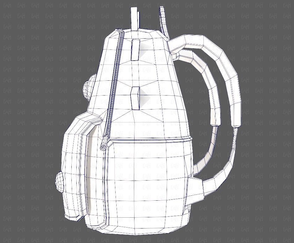 3D model Bag V17 VR / AR / low-poly | CGTrader