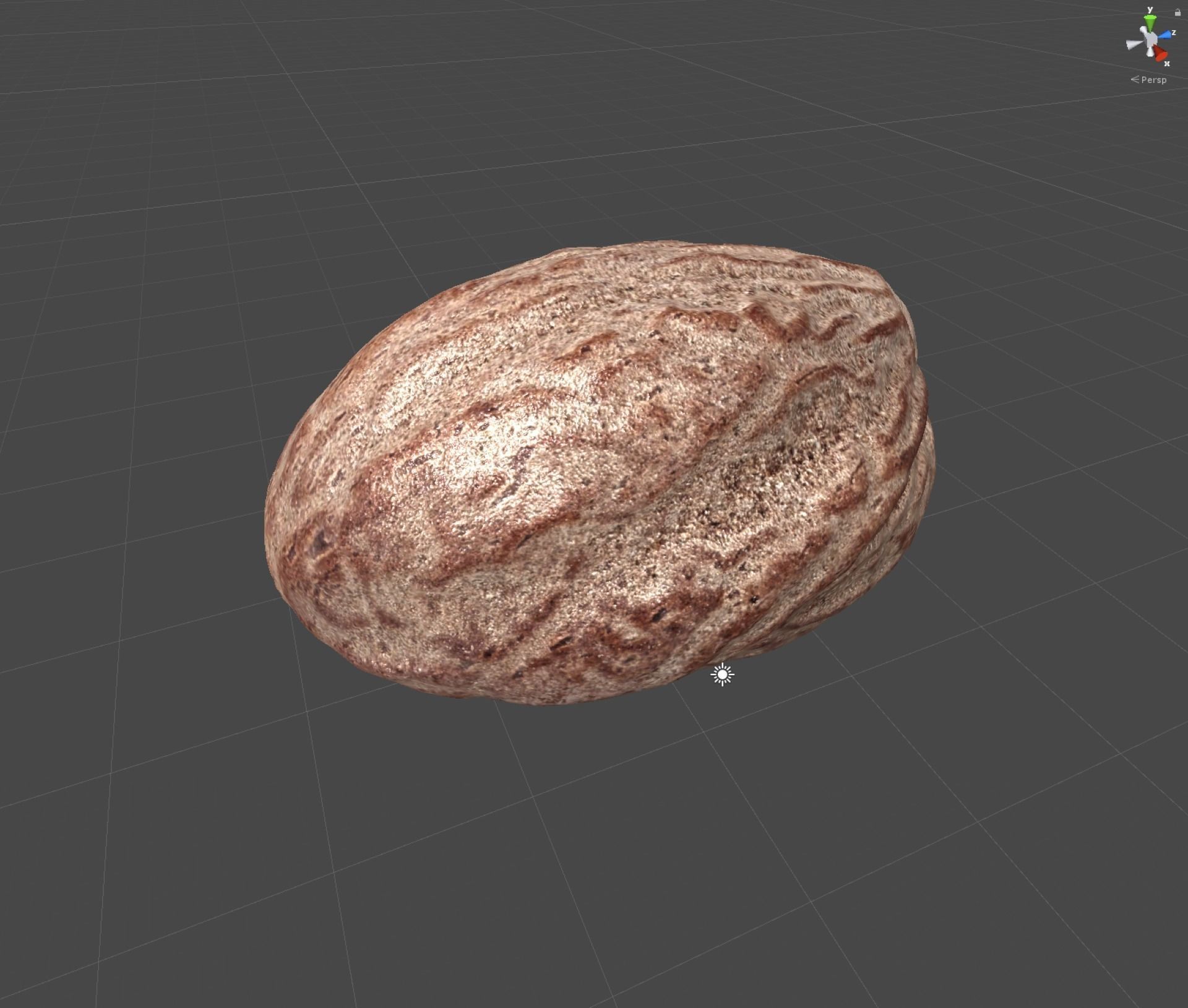 3D model 3DSCAN-Traditional Chinese Medicine-Nutmeg VR / AR / low-poly ...