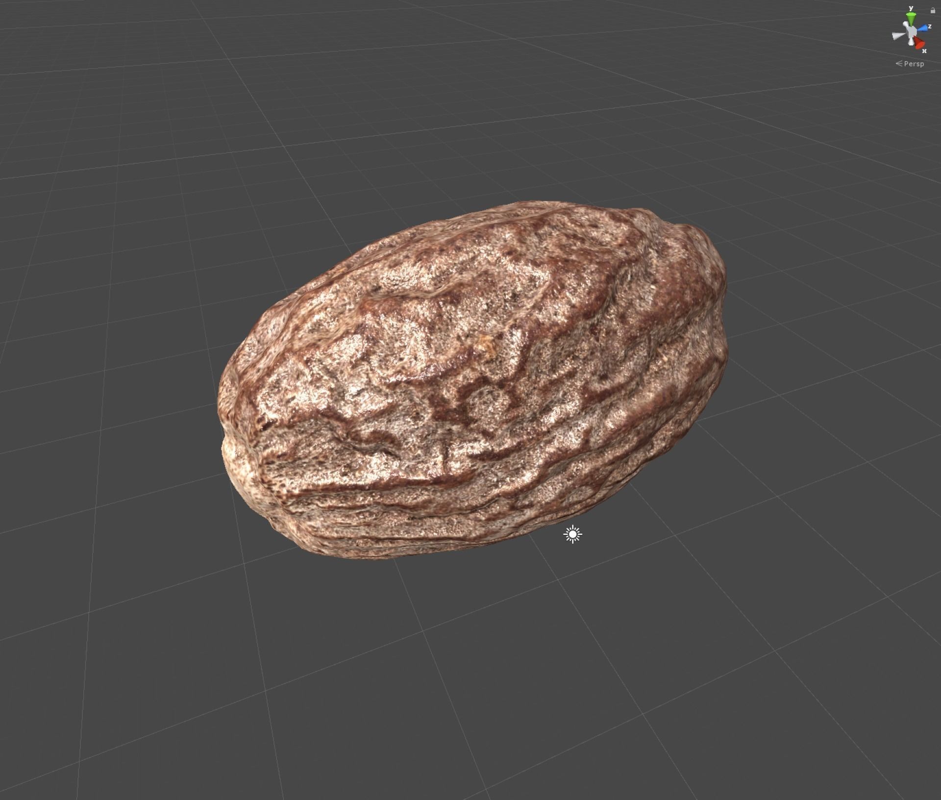 3D model 3DSCAN-Traditional Chinese Medicine-Nutmeg VR / AR / low-poly ...