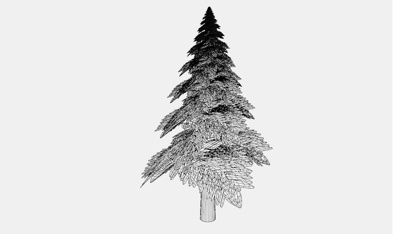 Stylized Cel Shaded Trees 3D model | CGTrader