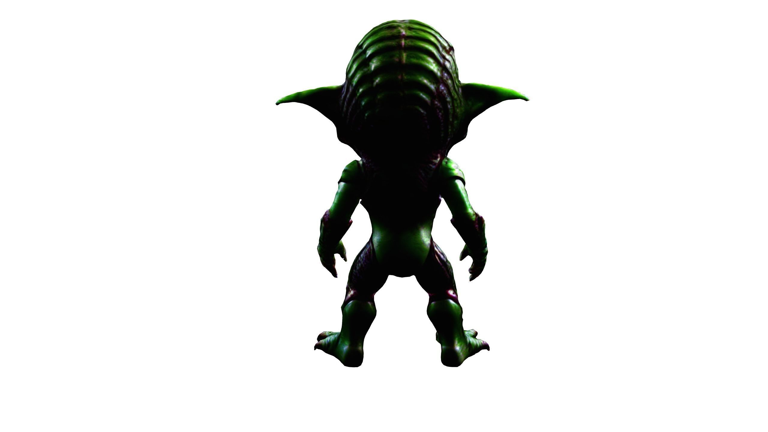 Mini Alien 3D Model - Extraterrestrial Visitor 3D model | CGTrader